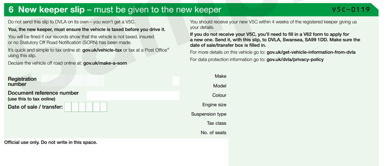 How to transfer ownership of a mobility scooter